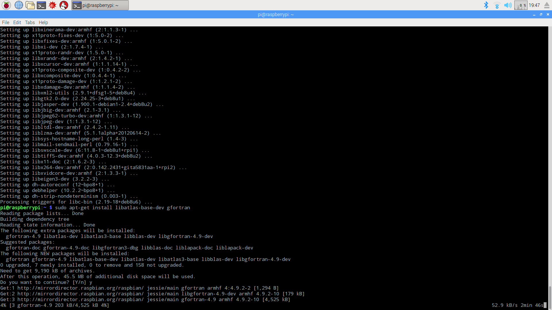 راهنمای نصب OpenCV بر روی رزبری پای