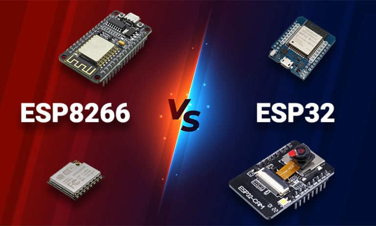 معرفی و مقایسه سری های ESP8266 و ESP32
